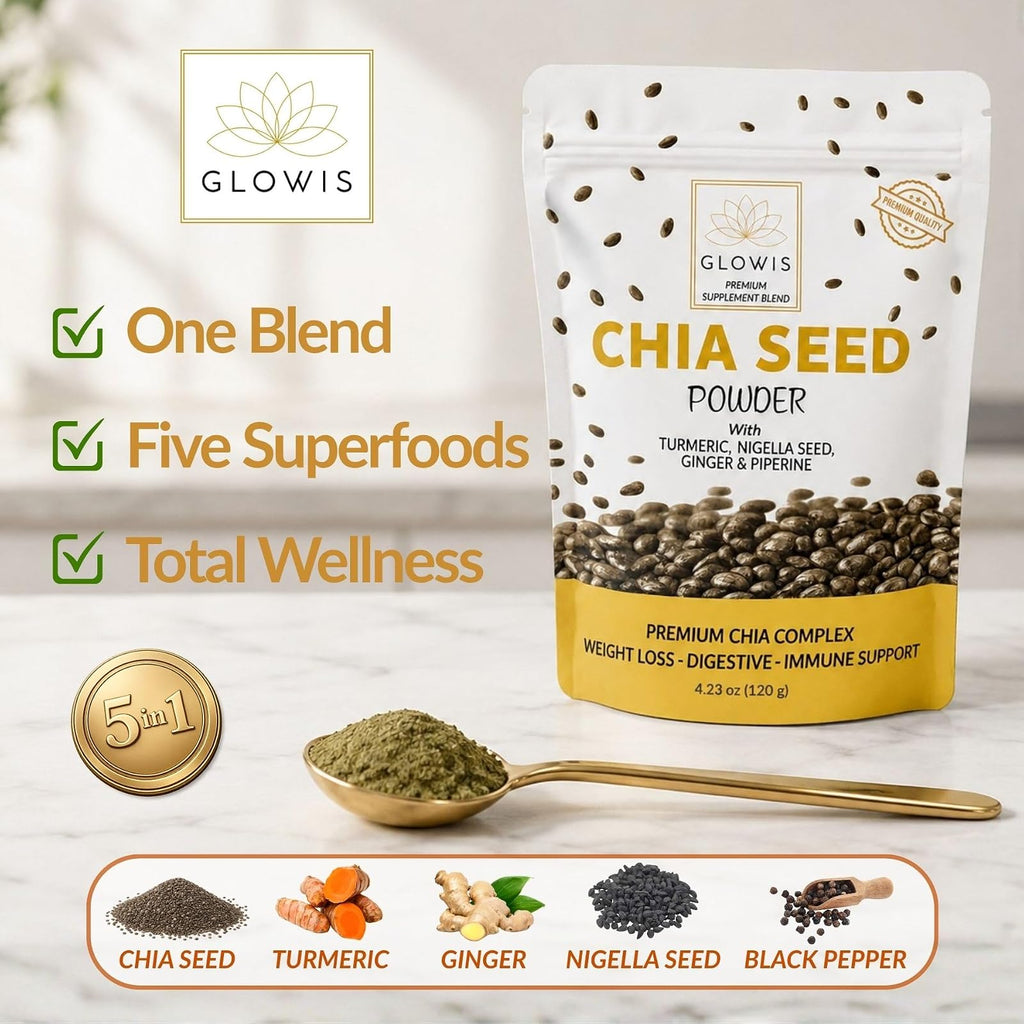 GLOWIS chia seed powder for smoothies