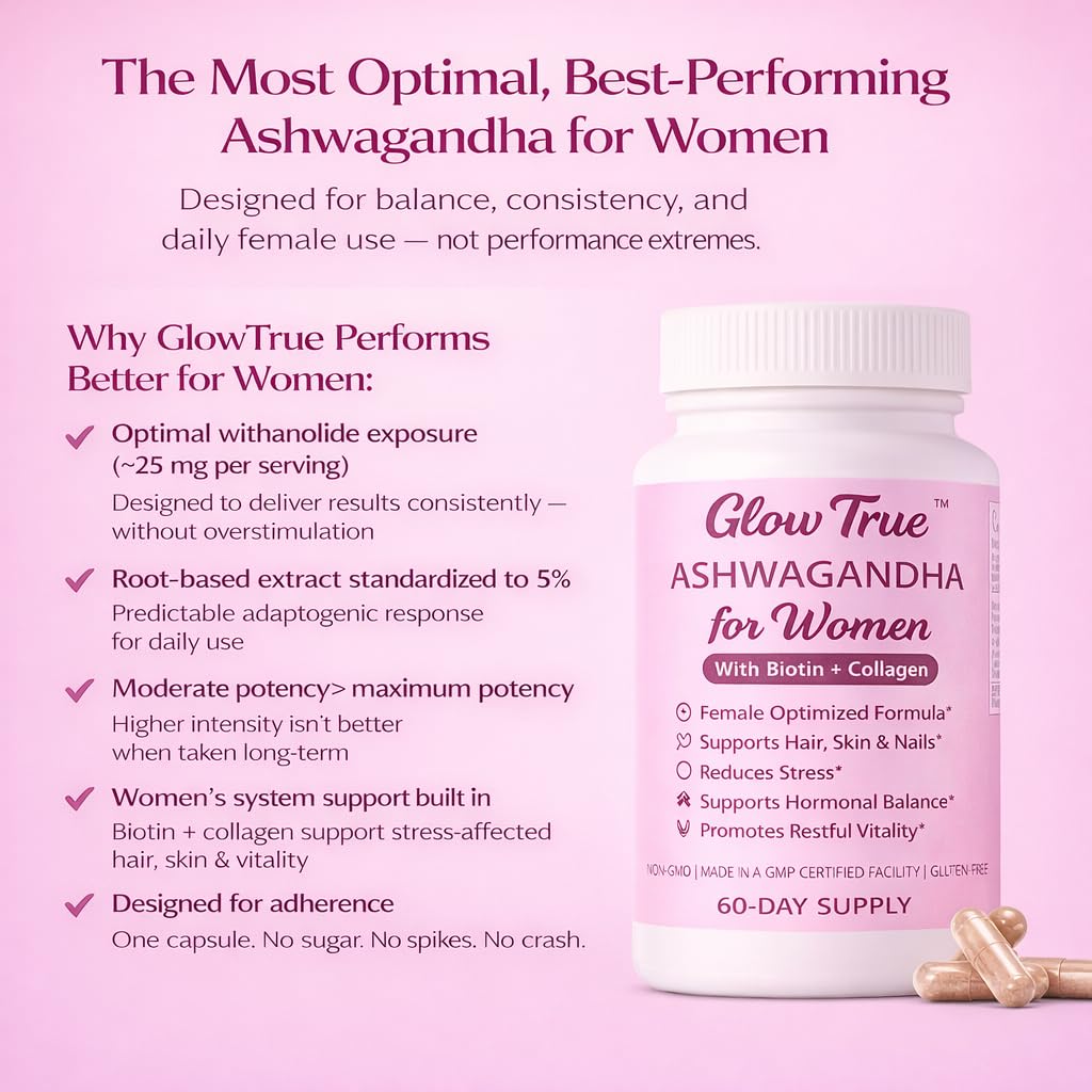GlowTrue Ashwagandha for mental clarity