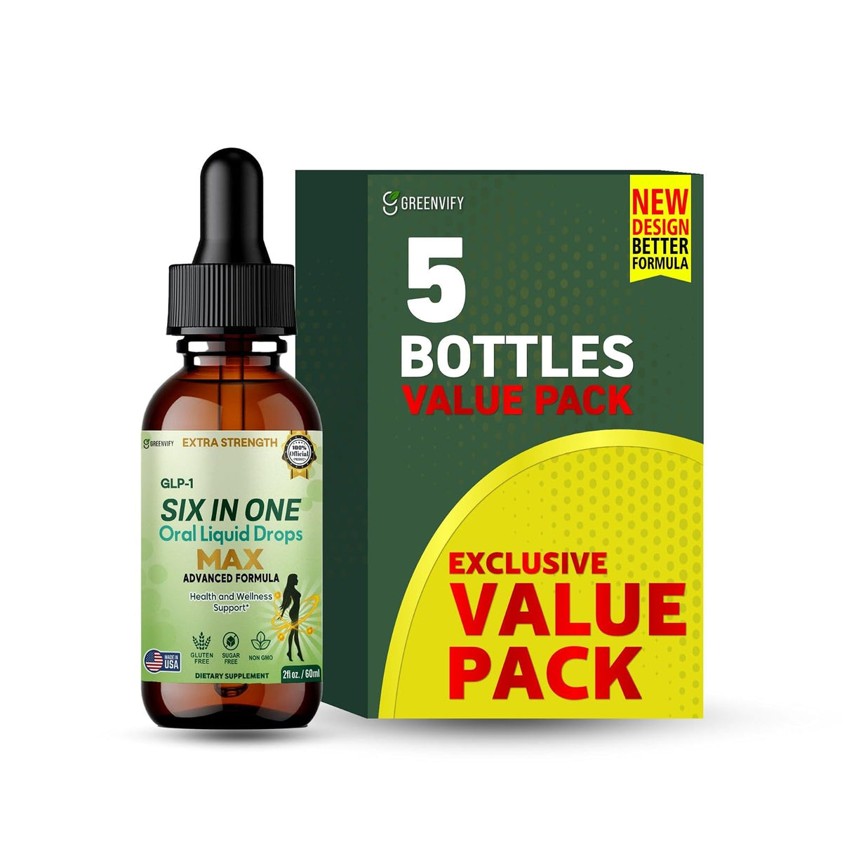 GLP-1 appetite support liquid drops