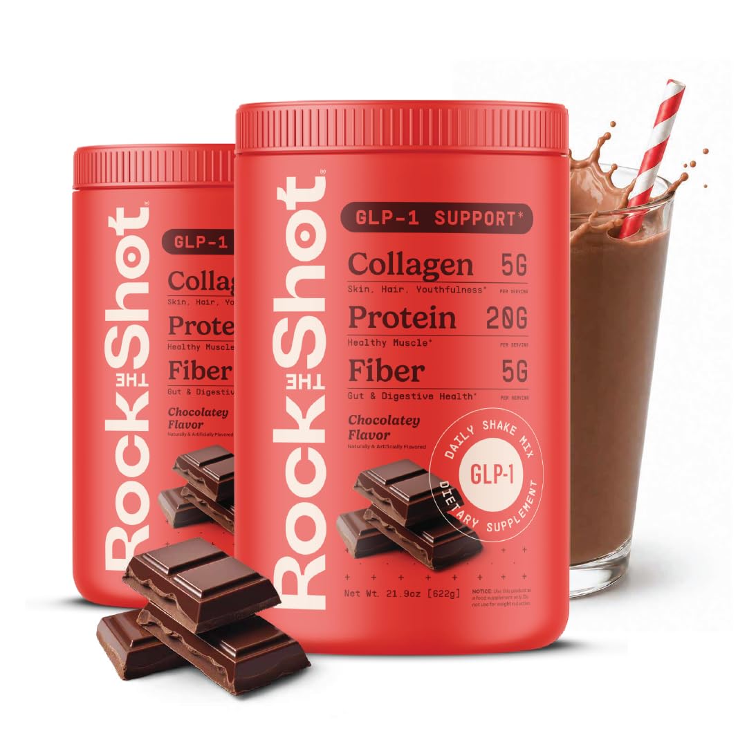 GLP-1 chocolate fiber protein shake