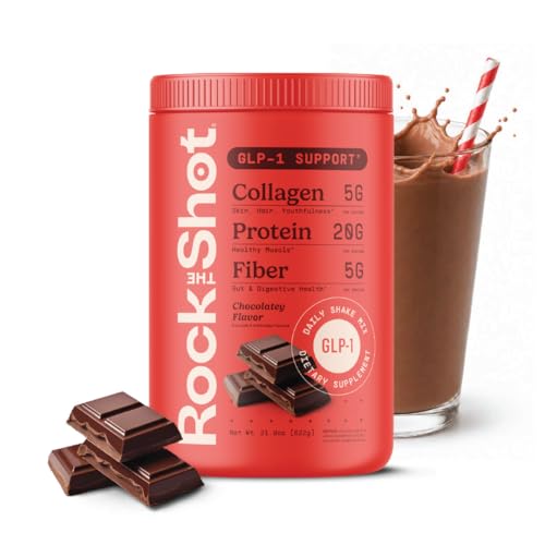 GLP-1 fiber protein shake chocolate