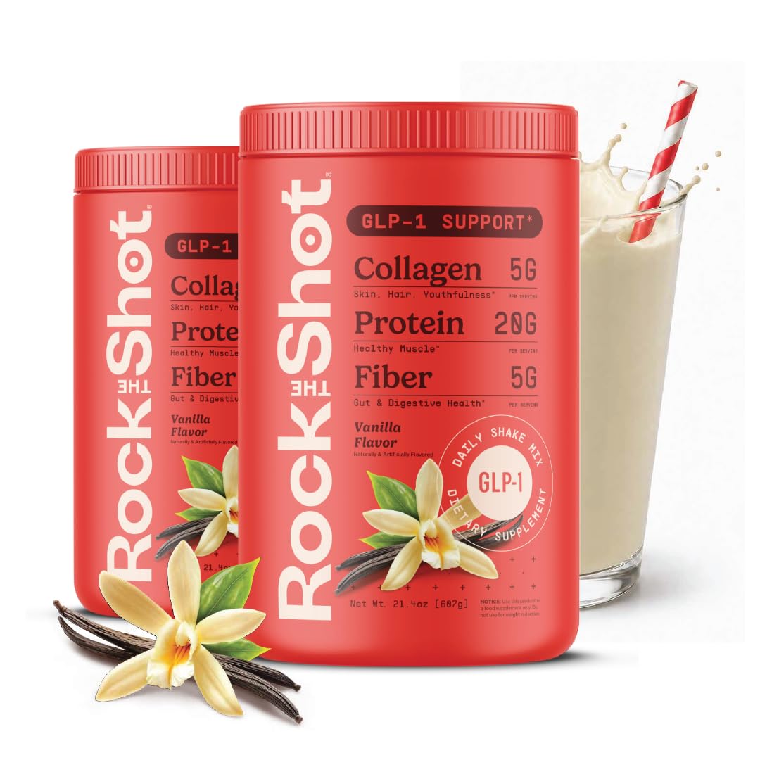 GLP-1 fiber protein shake vanilla