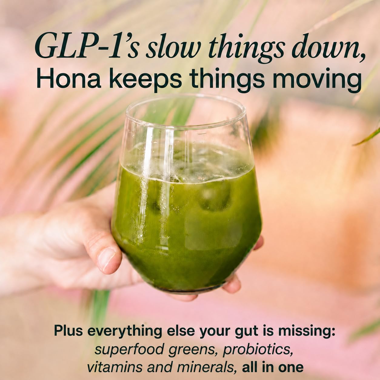 GLP-1 friendly spirulina supplement