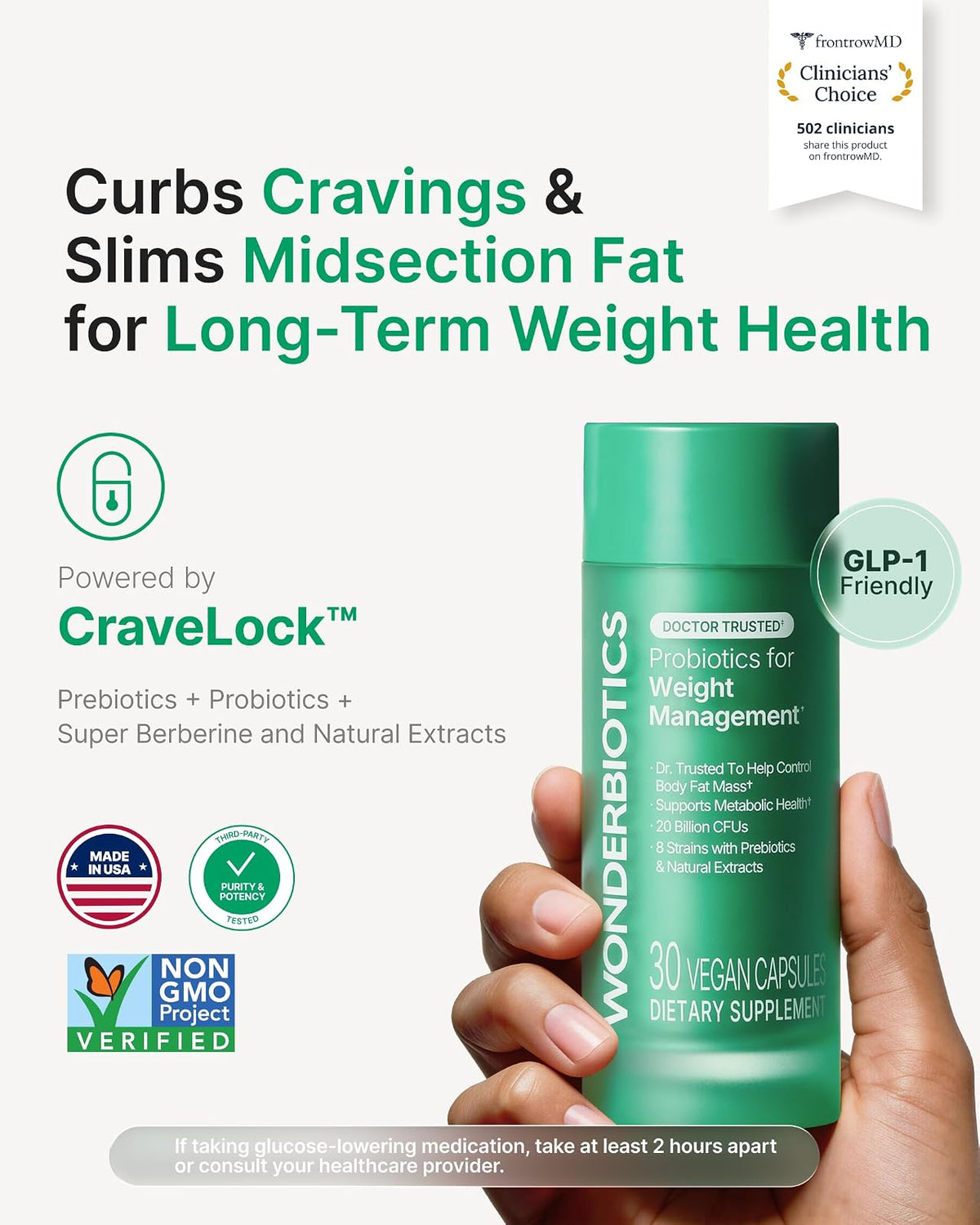 GLP-1 support for weight management