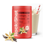 GLP-1 vanilla fiber protein shake