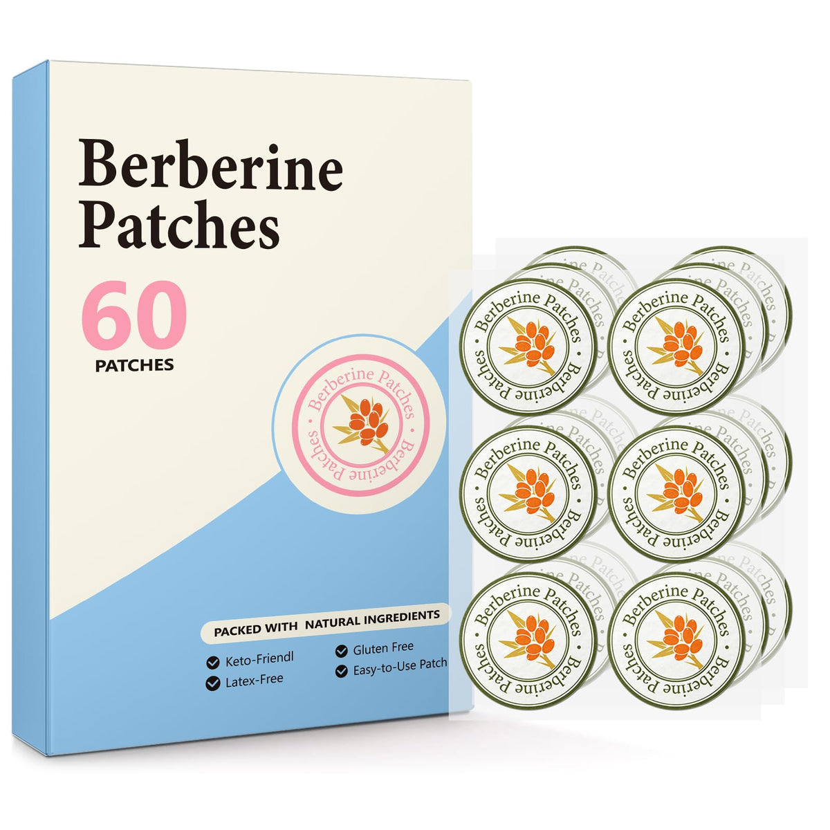 GLPLUS‑1 Berberine patches for wellness