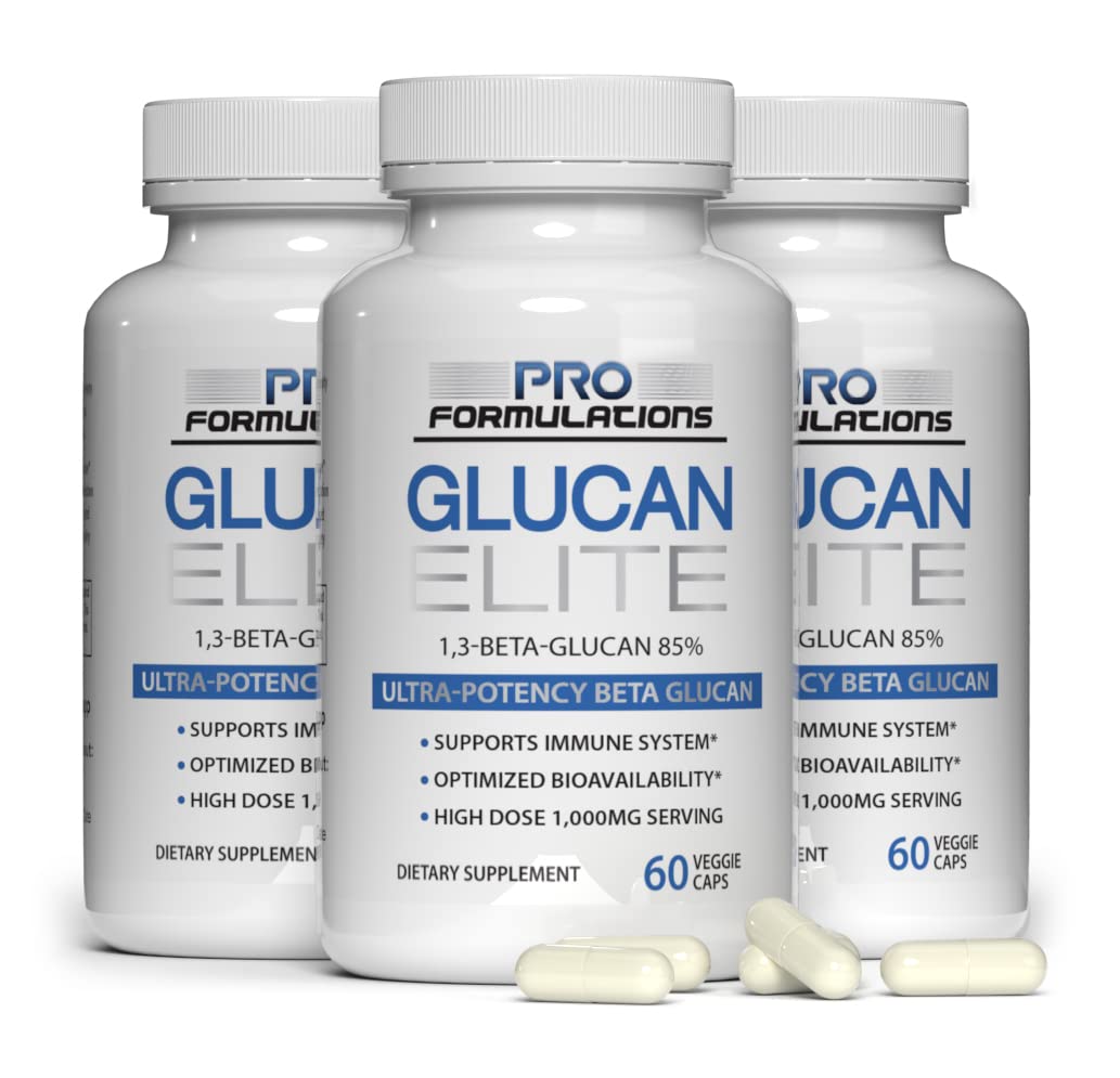 Glucan Elite multivitamins for overall health