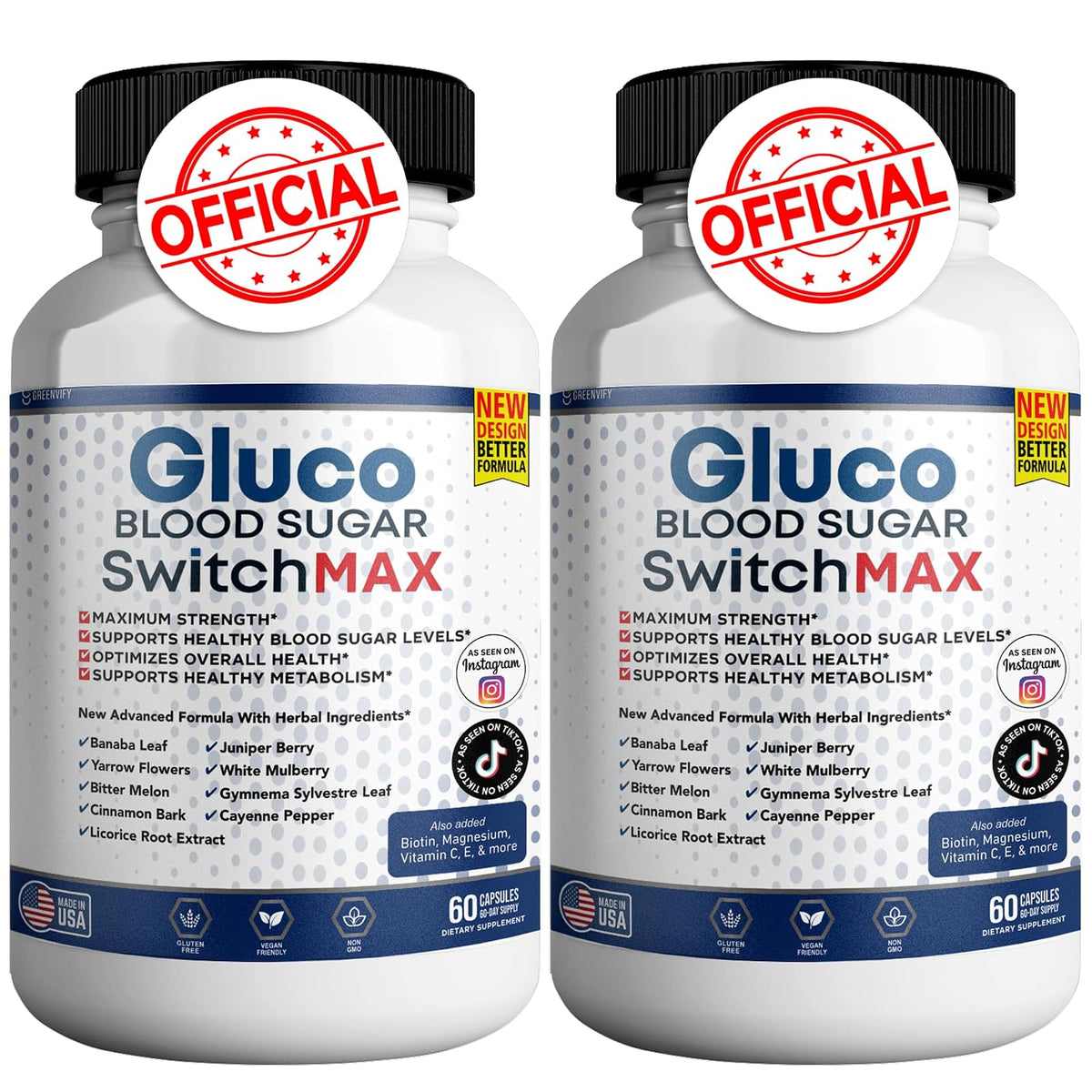 Gluco Blood Sugar Switch Max capsules