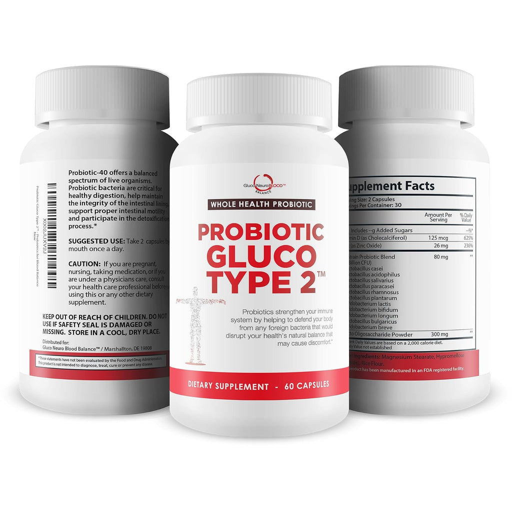 Gluco Neuro Blood Balance probiotic benefits
