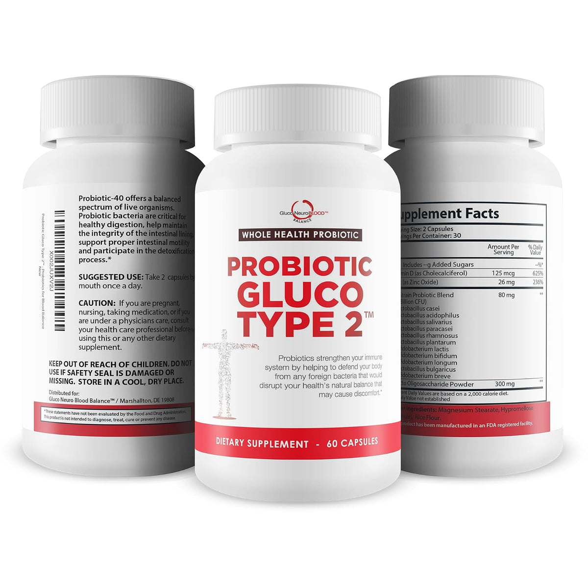 Gluco Neuro Blood Balance probiotic benefits