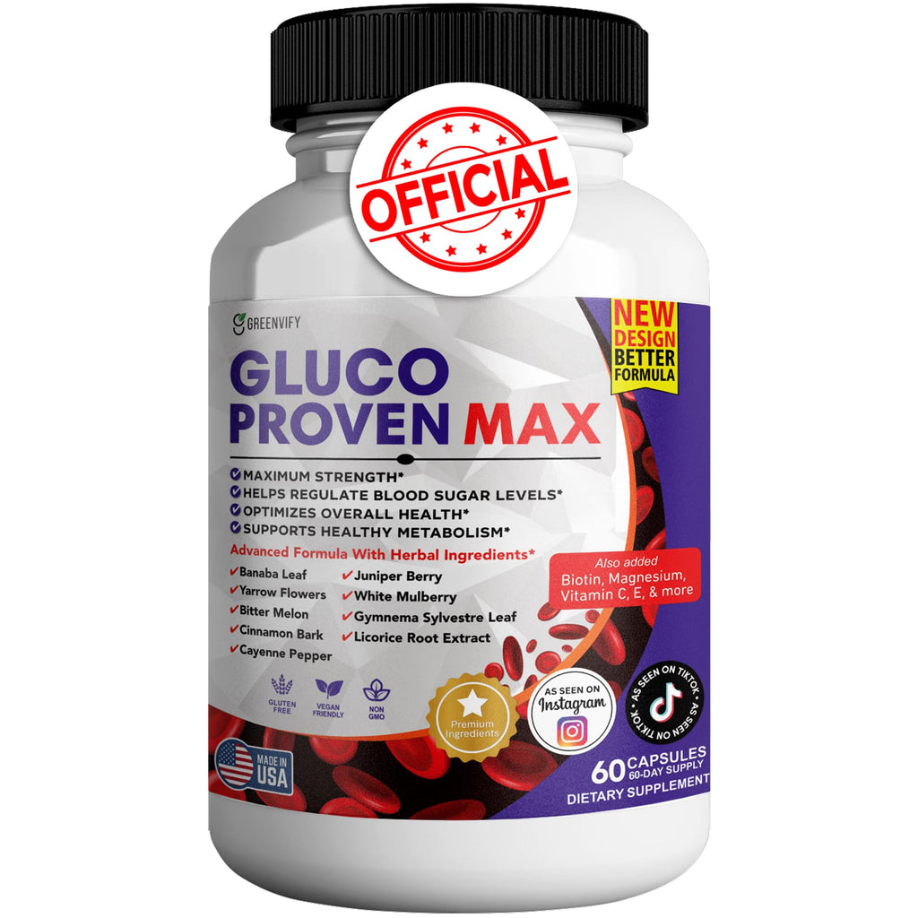 Gluco Proven Max daily wellness support