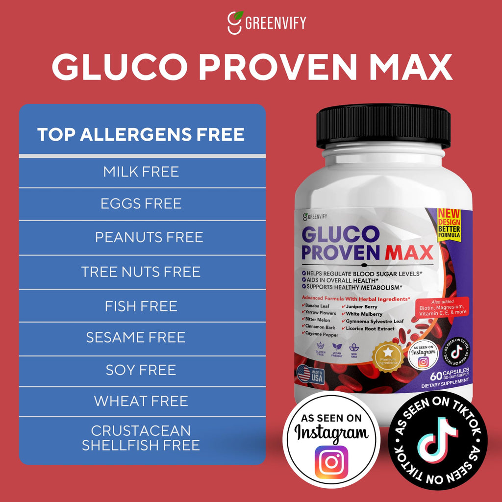 Gluco Proven Max immune system support