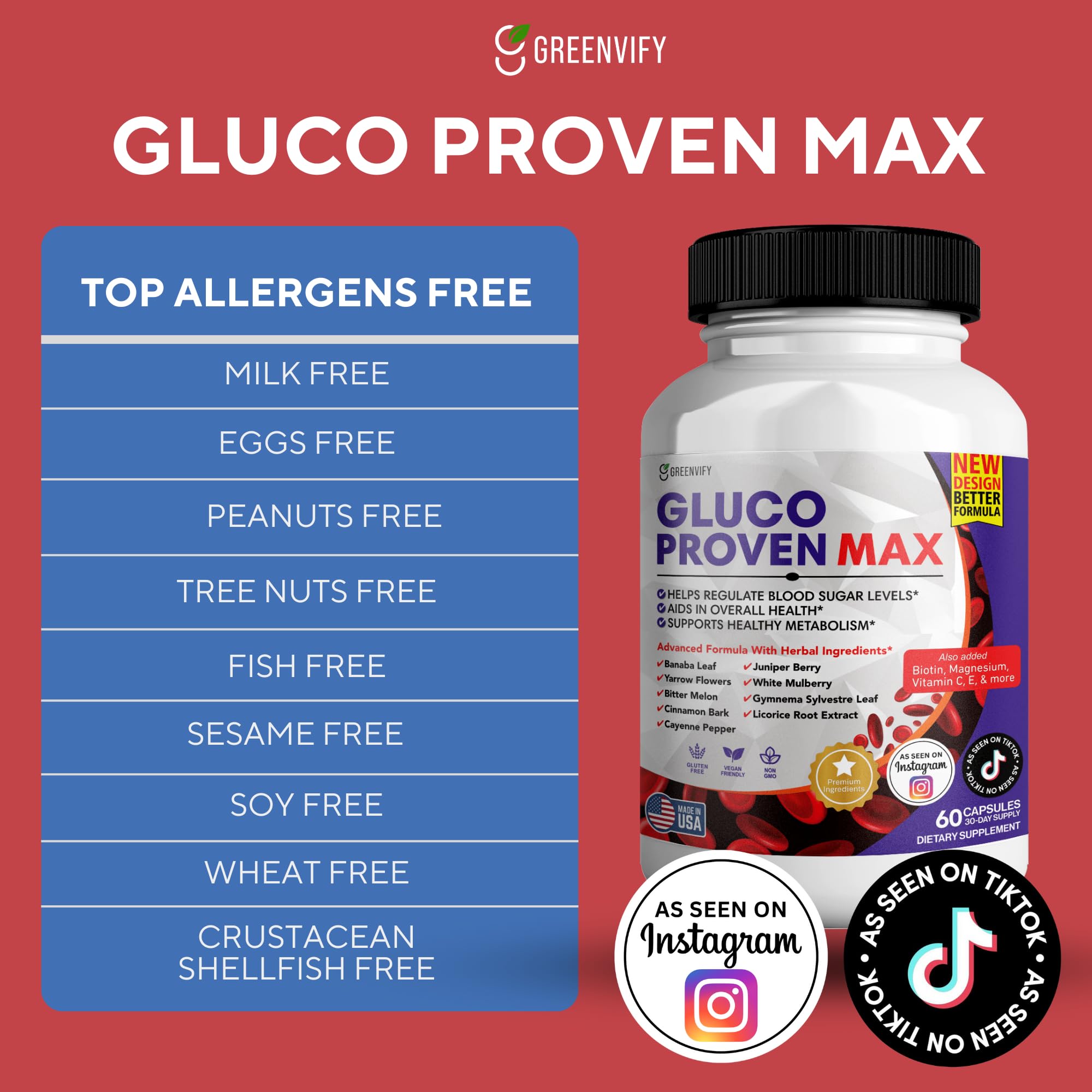 Gluco Proven Max immune system support