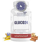 Gluco24 berberine and cinnamon capsules