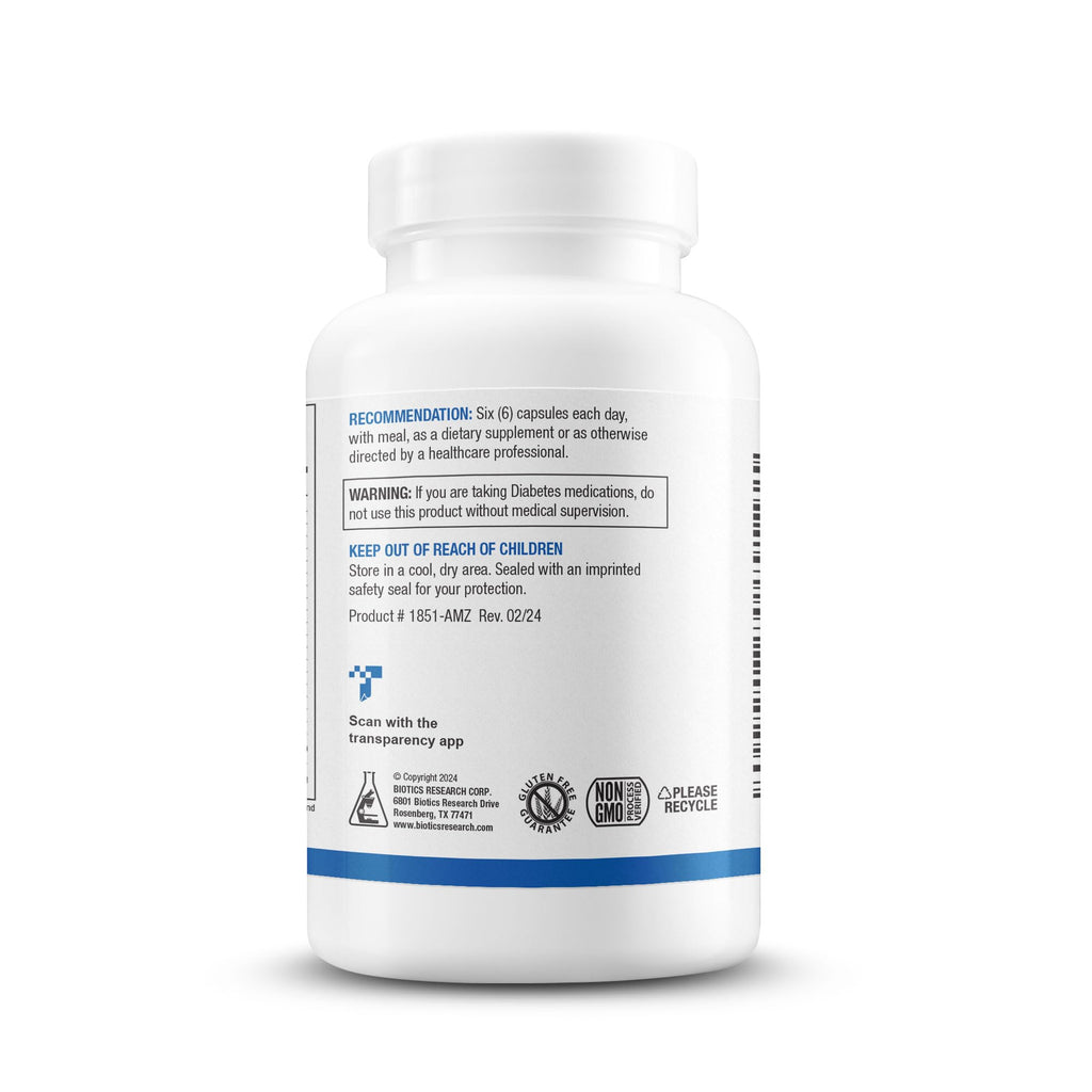 GlucoBalance capsules with chromium and vanadium