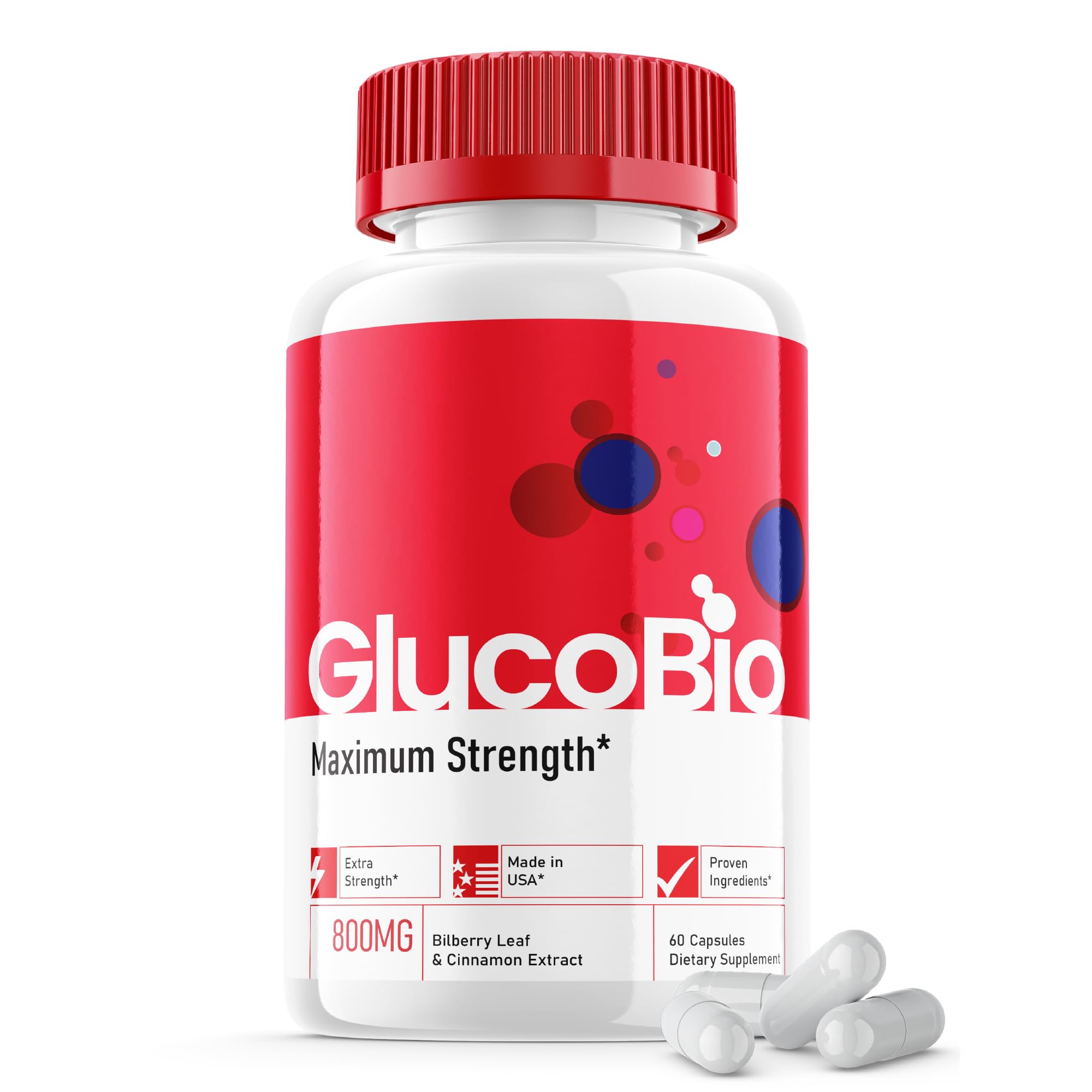Glucobio capsules for blood sugar support