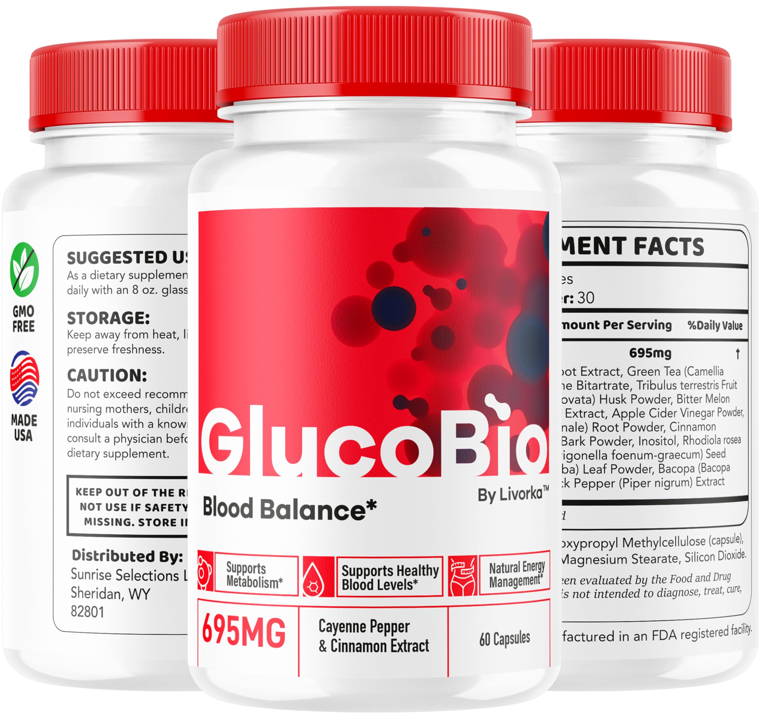 GlucoBio Capsules for daily wellness