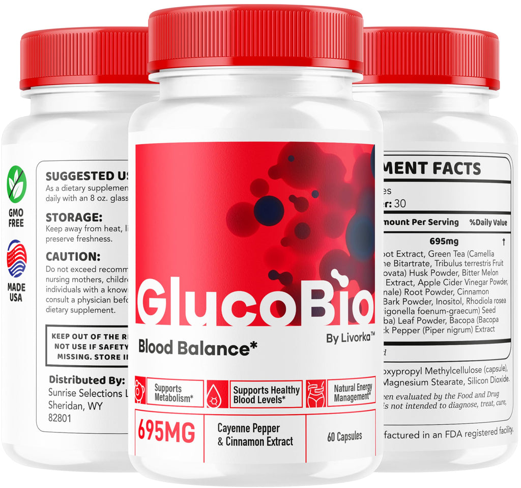 GlucoBio capsules for enhanced well-being