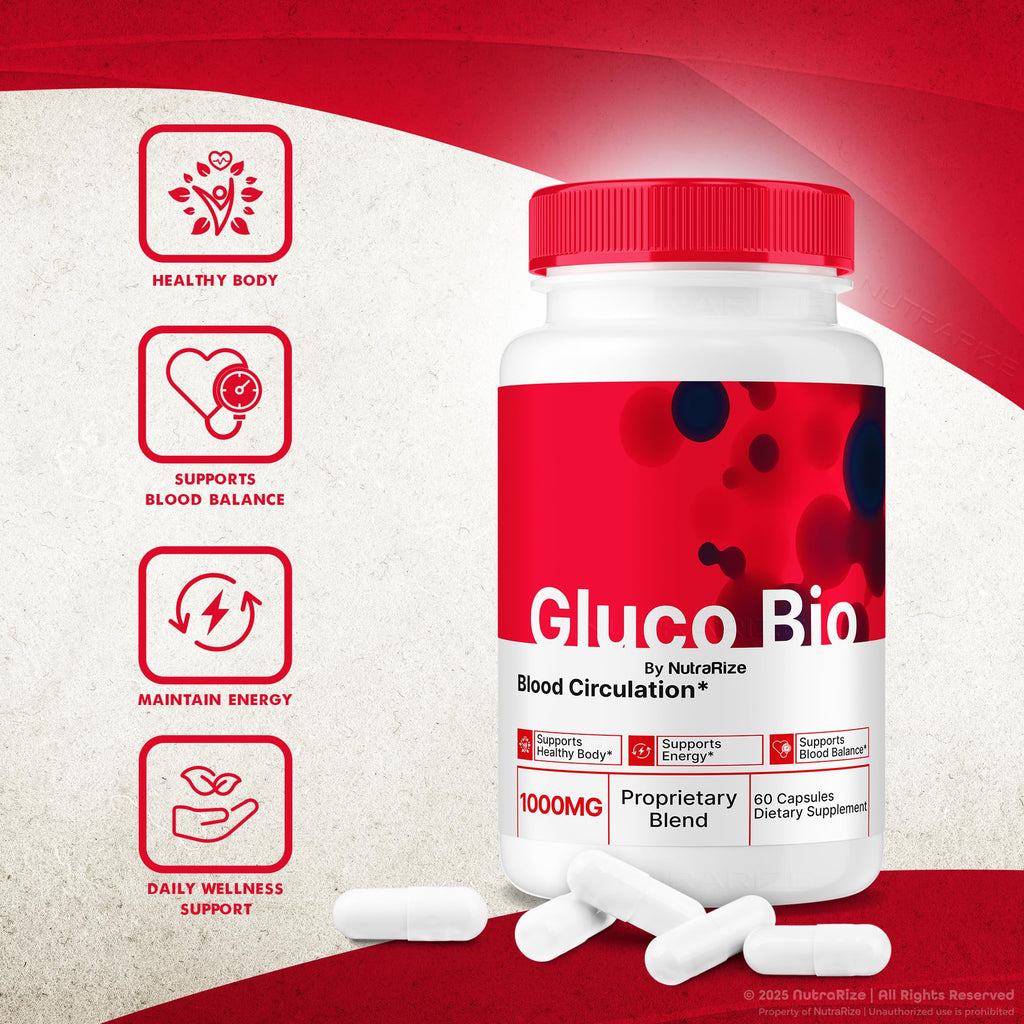 GlucoBio for healthy blood sugar