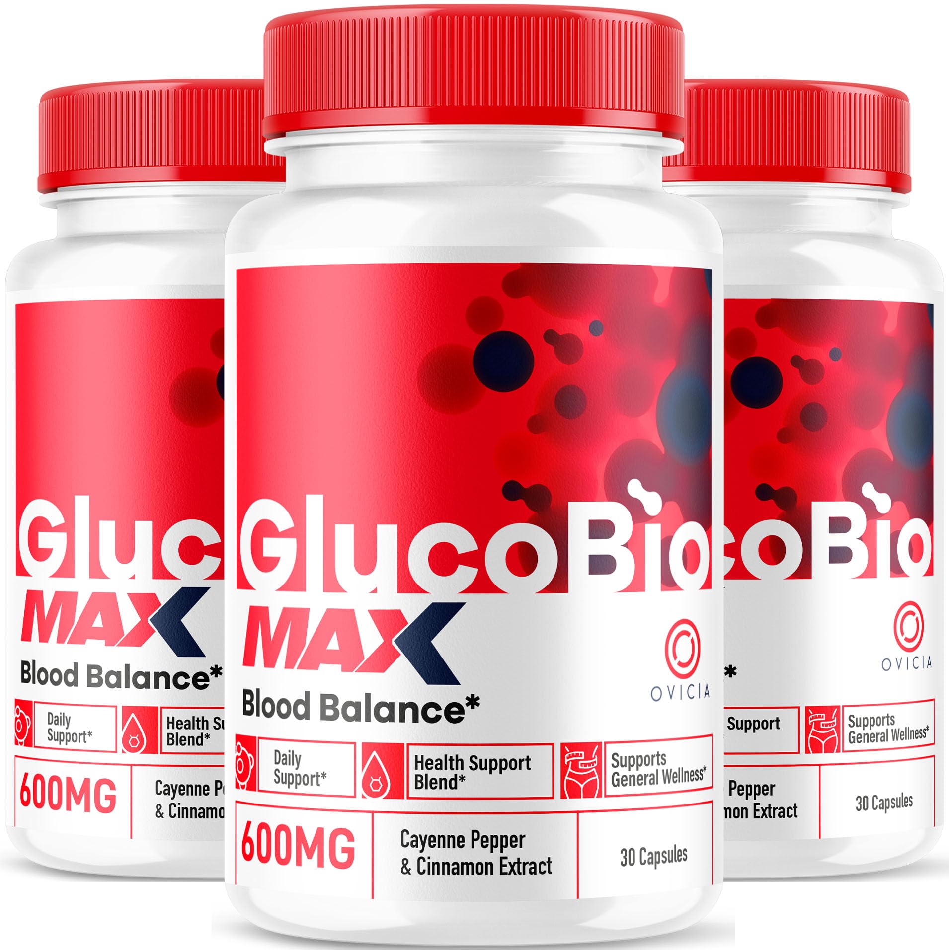 Glucobio MAX capsules for blood support