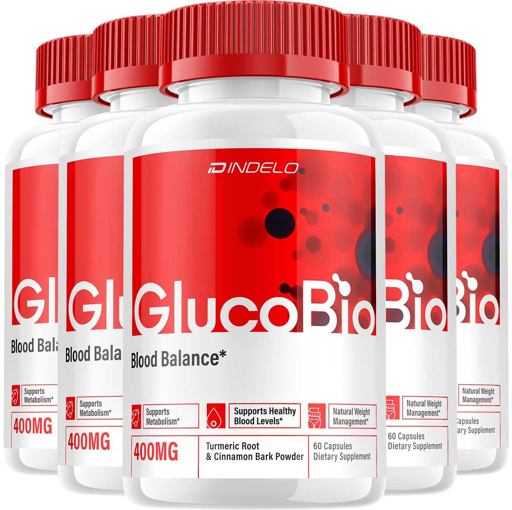 GlucoBio vitamin capsules for wellness