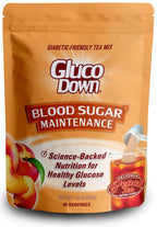 GLUCODOWN peach tea mix for digestion