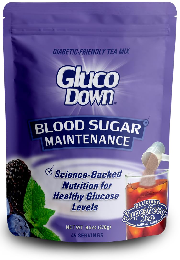 GLUCODOWN Super Berry herbal tea mix