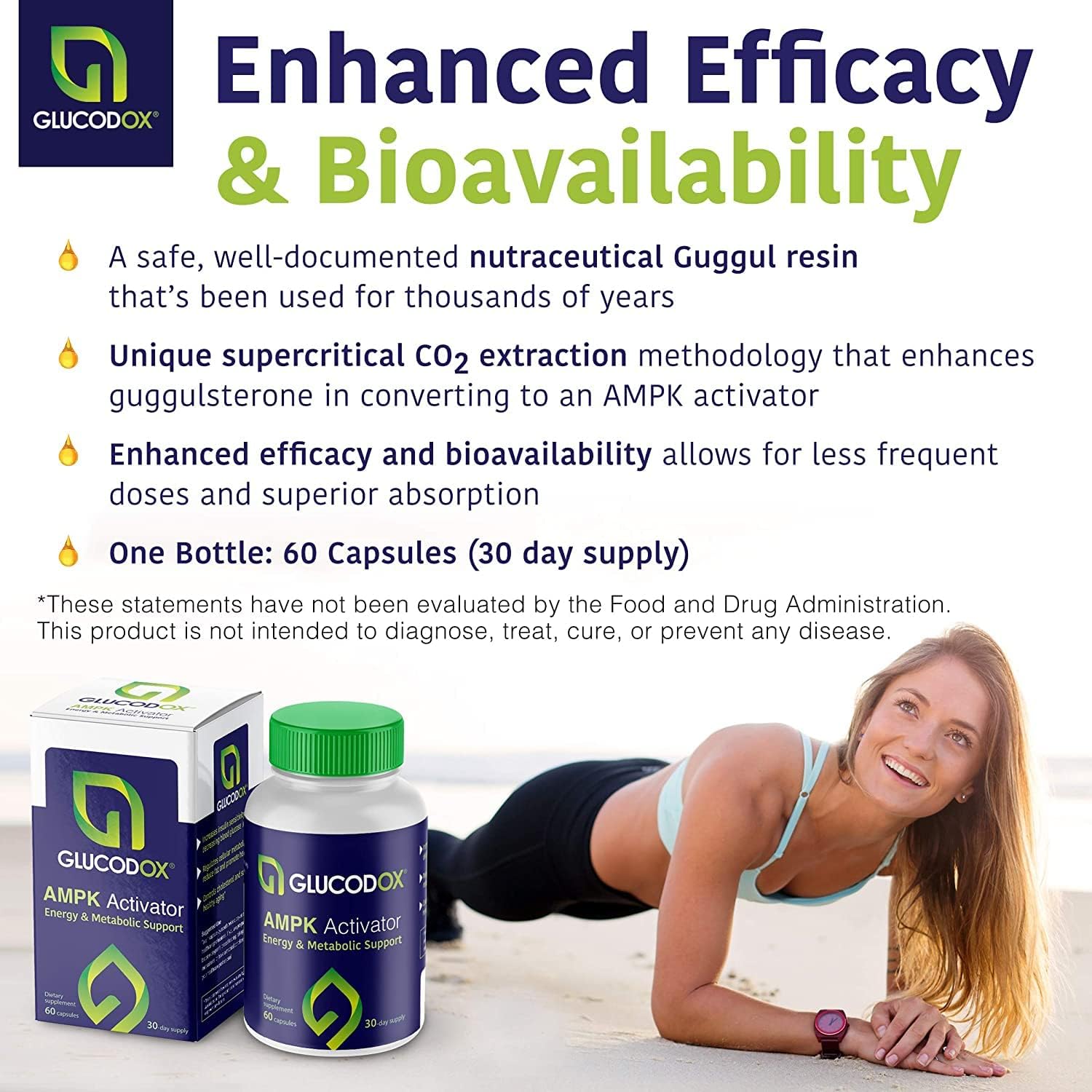 GlucodOX AMPK activator for metabolic health