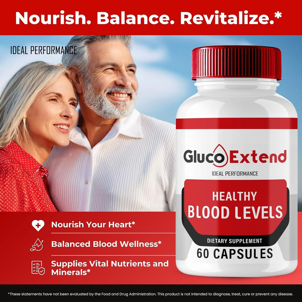 GlucoExtend vitamins for energy boost
