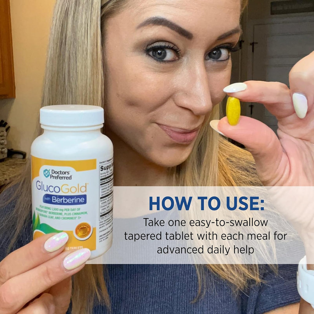 GlucoGold tablets for daily wellness