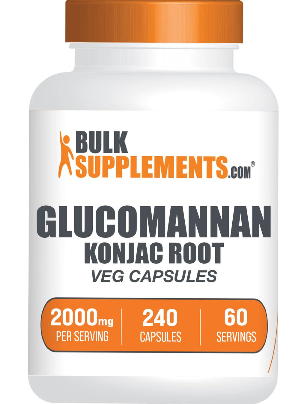 Glucomannan appetite support capsules