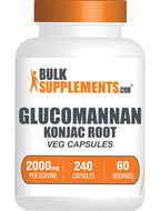 Glucomannan appetite support capsules