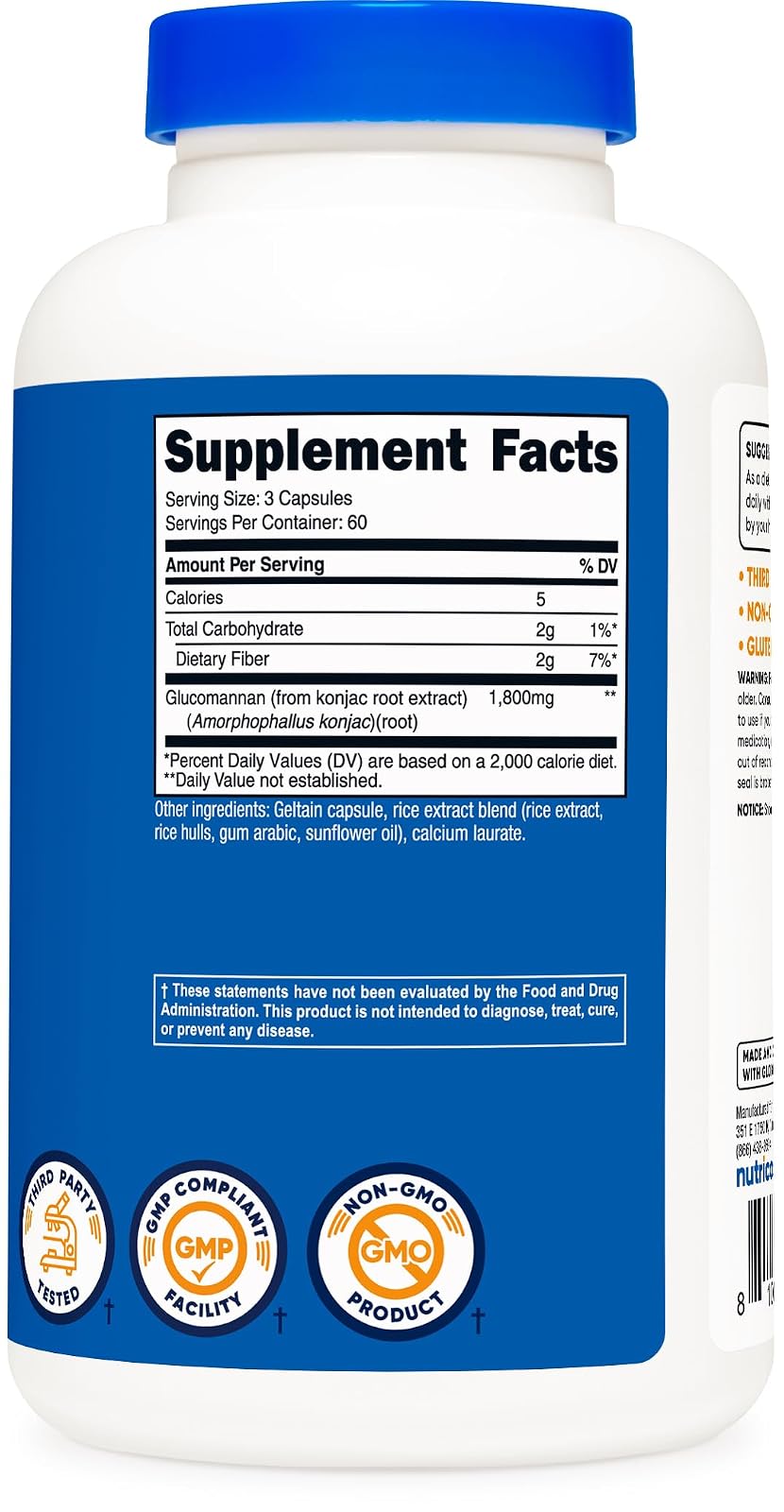 Glucomannan for weight management support