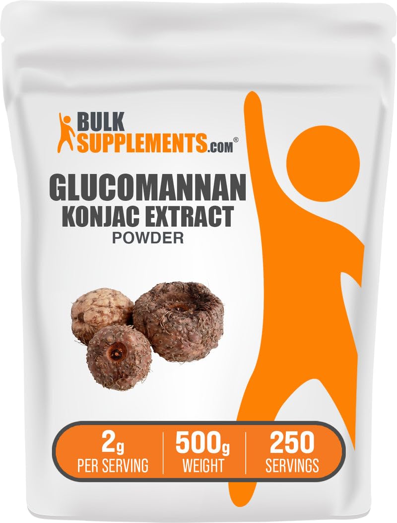 Glucomannan powder for digestive health