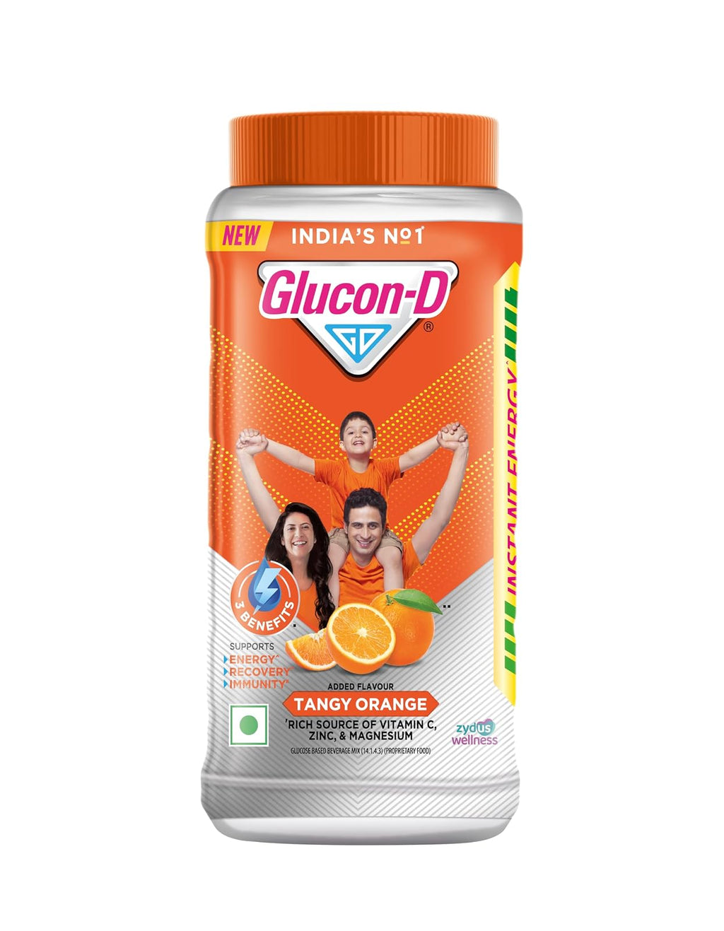 Glucon-D vitamin C orange jar