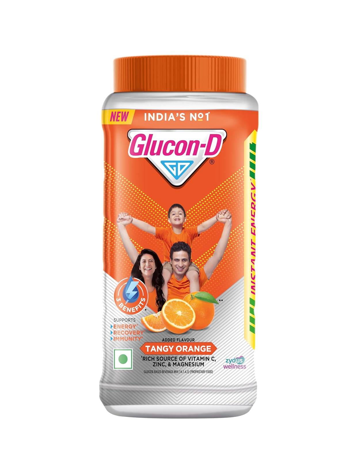 Glucon-D vitamin C orange jar
