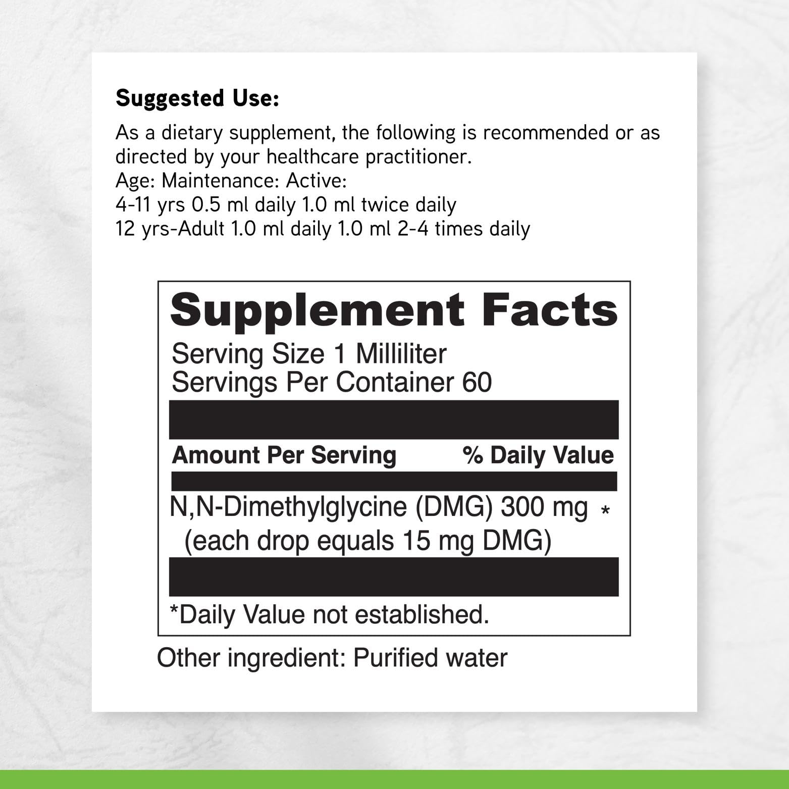 Gluconic DMG for cognitive function