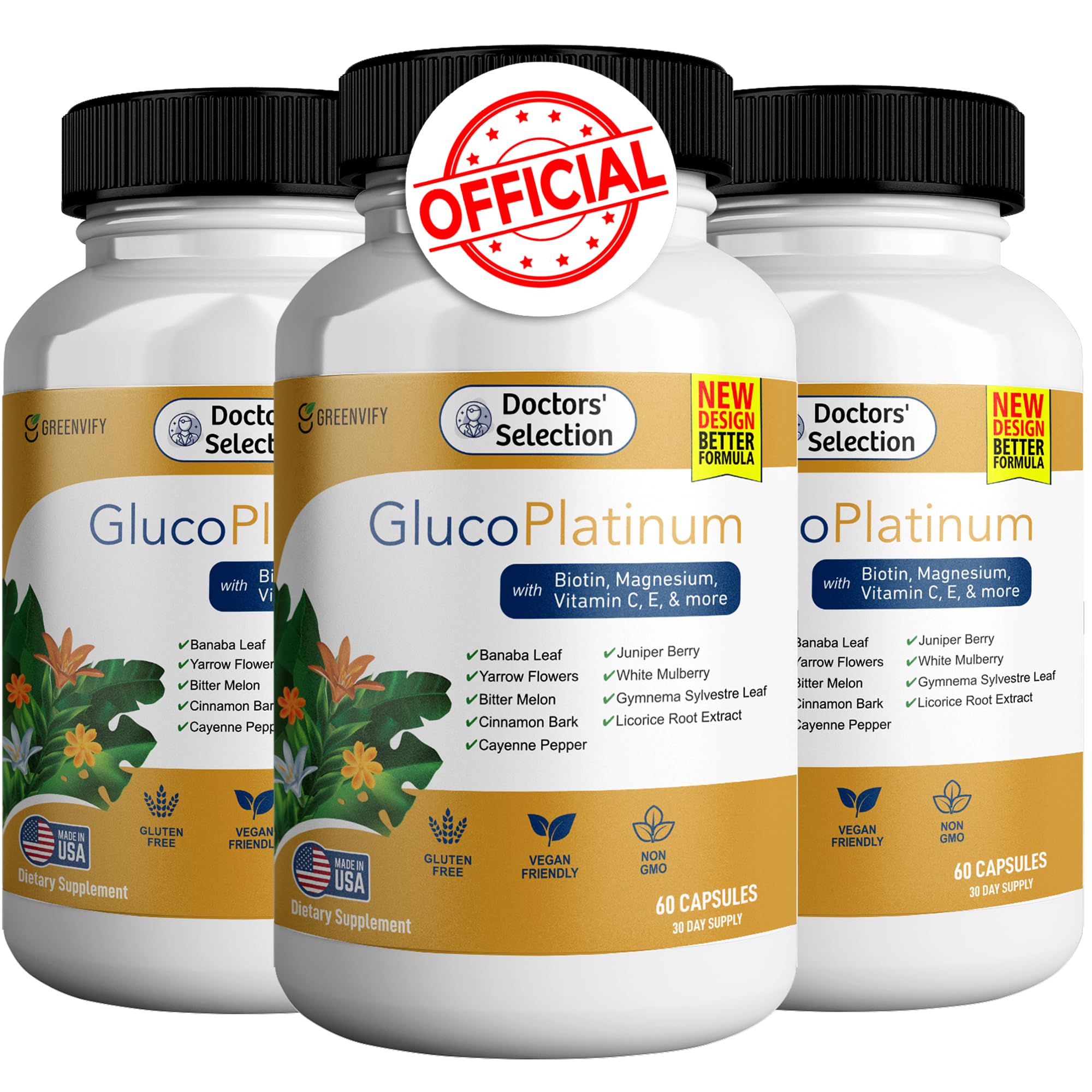 GlucoPlatinum Advanced magnesium supplement