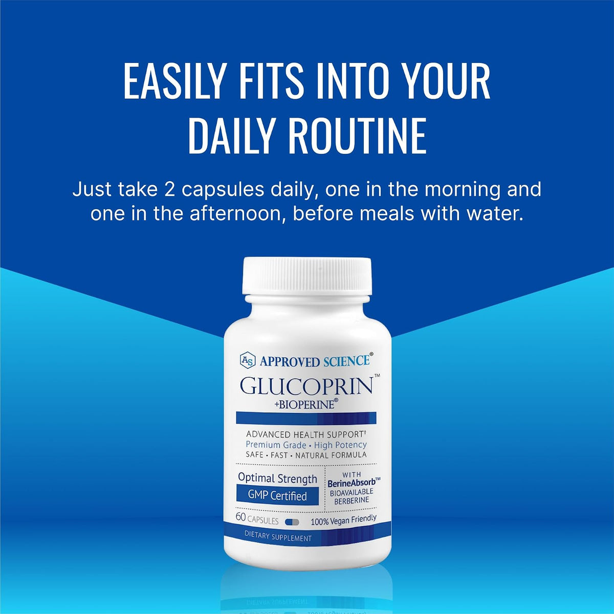 Glucoprin capsules for balanced nutrition