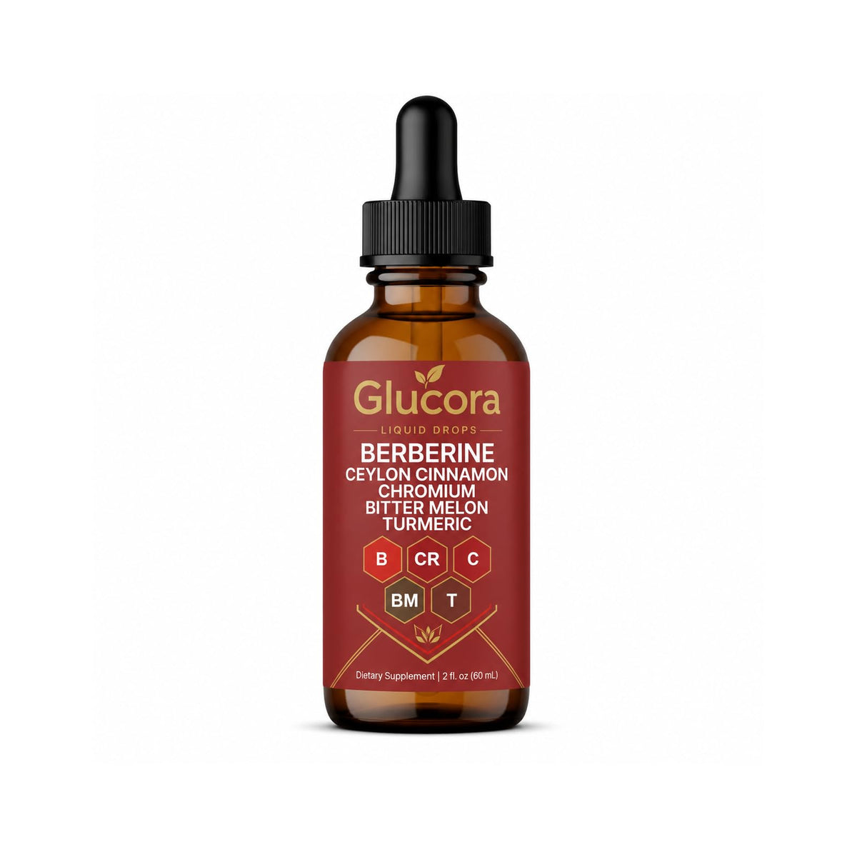 Glucora berberine liquid drops benefits