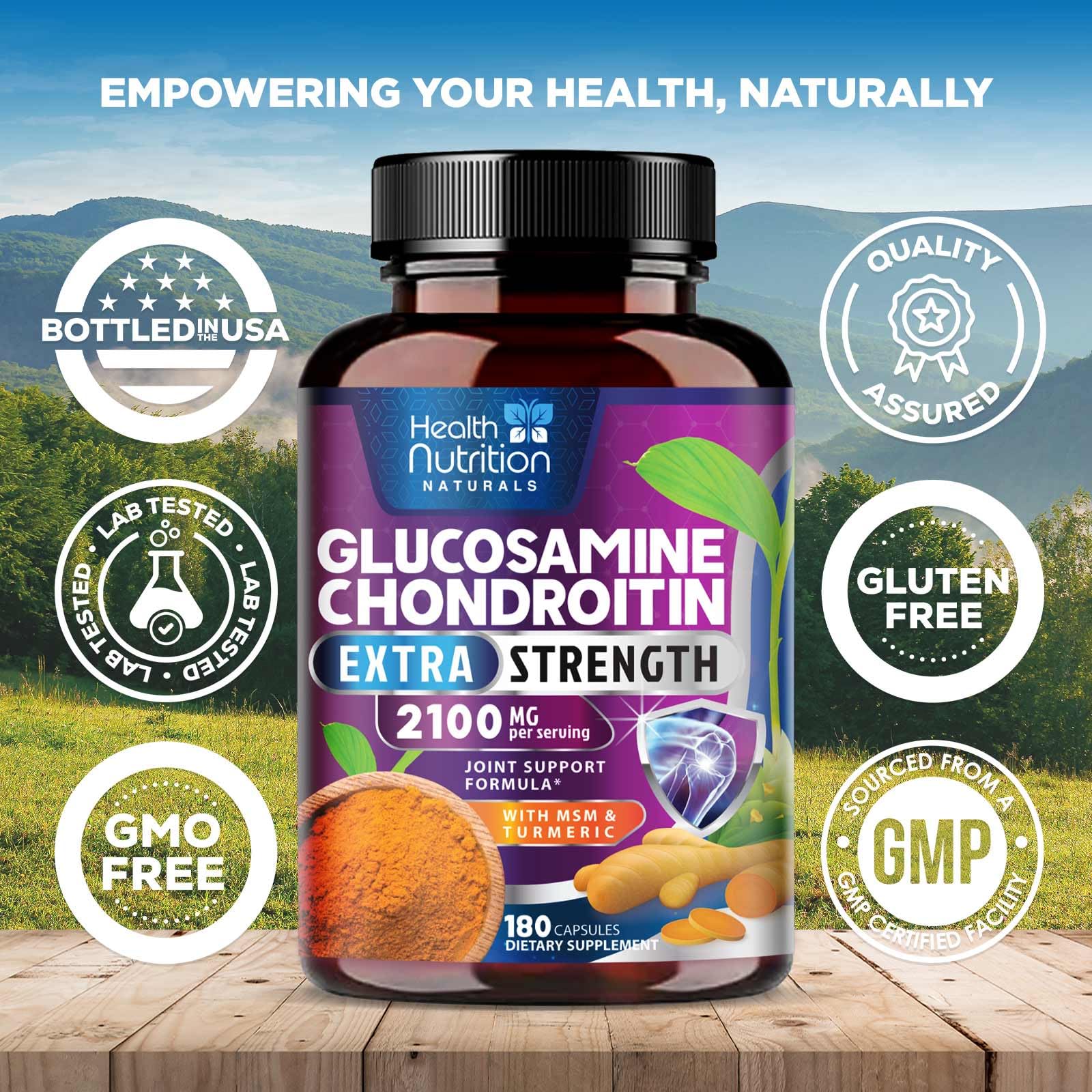 glucosamine capsules for active lifestyle