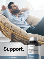 Glucosamine capsules for daily wellness