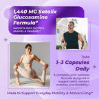 Glucosamine capsules for joint comfort