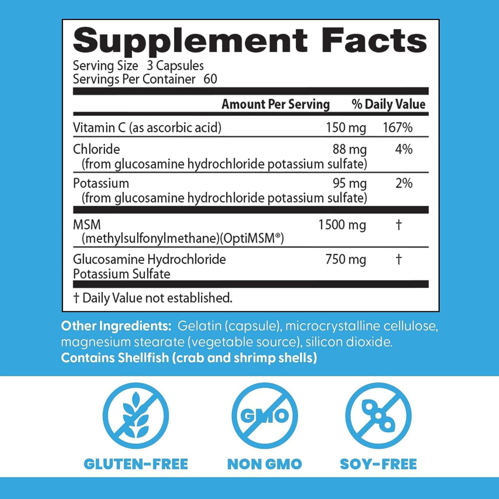 glucosamine capsules for mobility