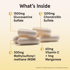 glucosamine chondroitin and MSM benefits