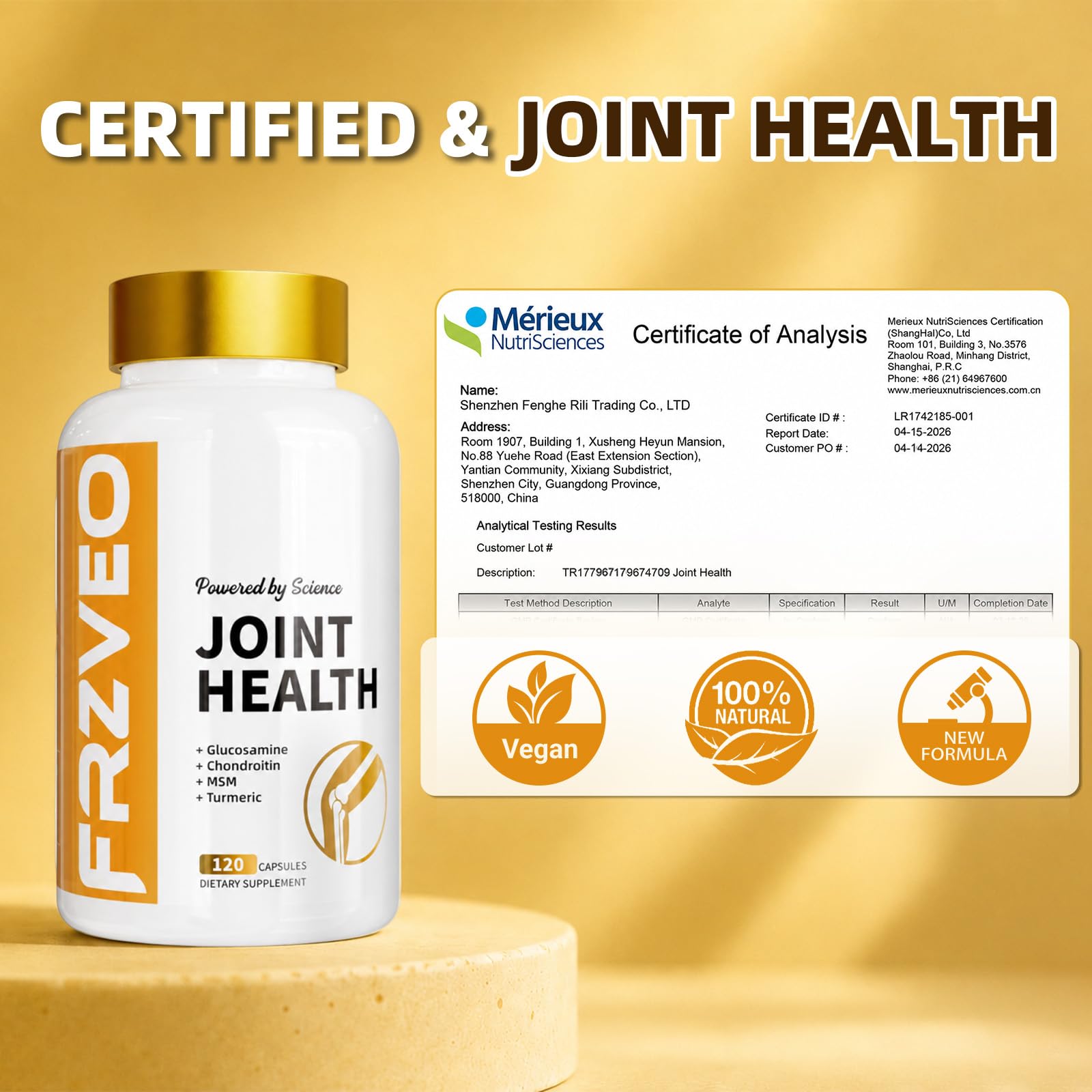 glucosamine chondroitin for active lifestyle