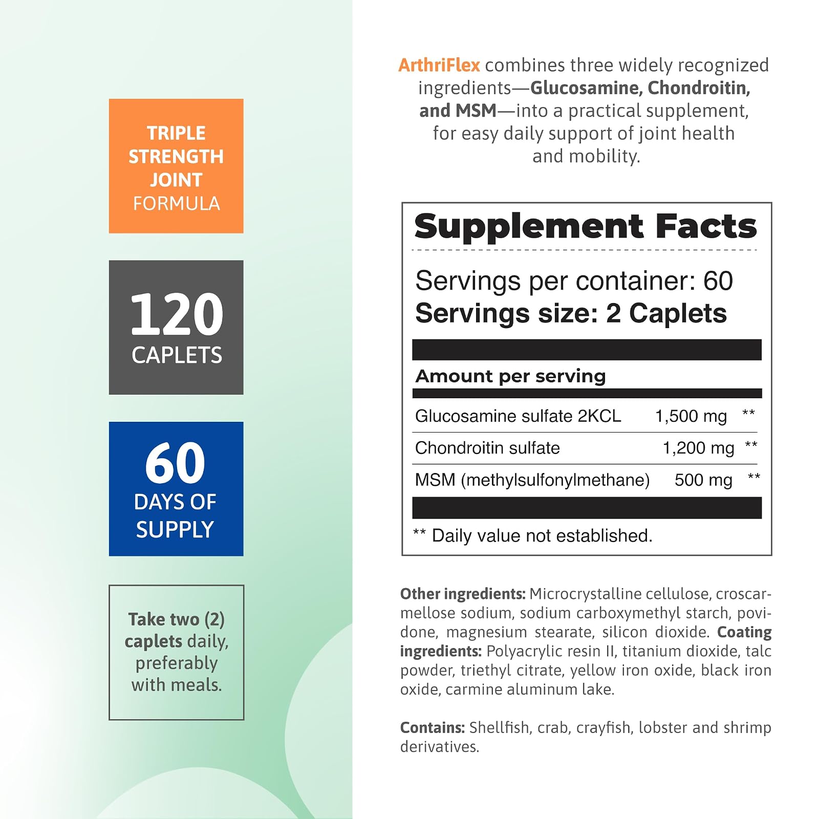 glucosamine chondroitin for healthy joints
