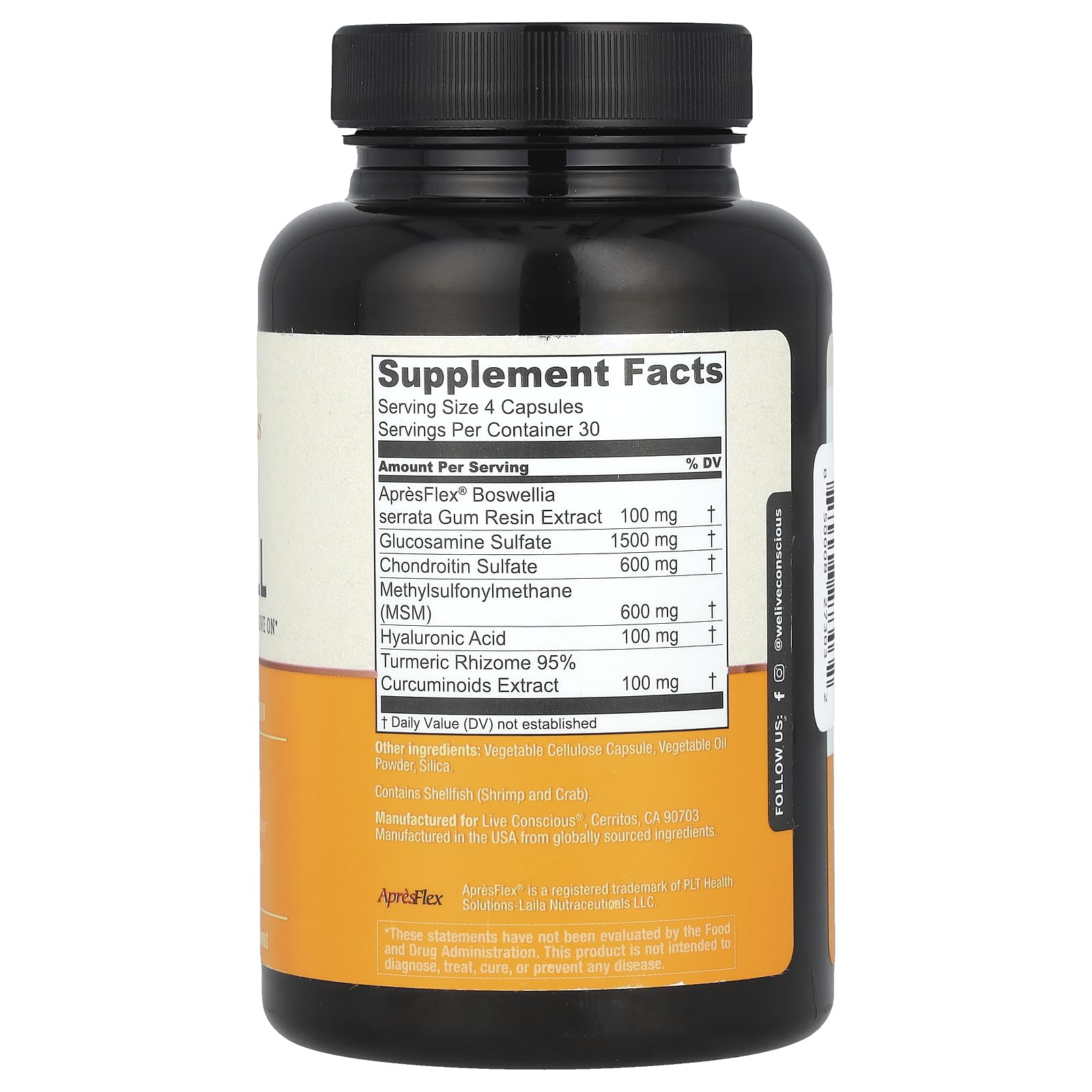 Glucosamine chondroitin for joint health
