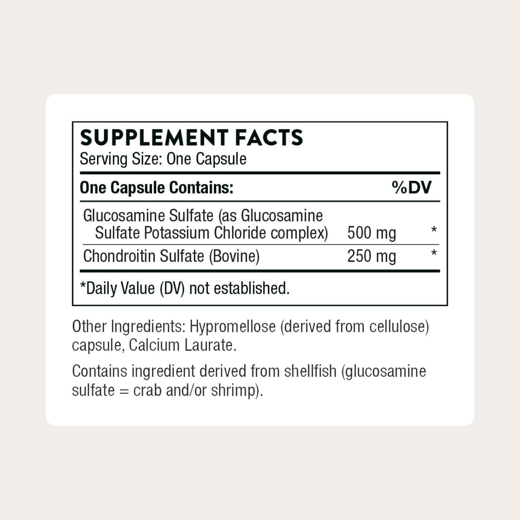 glucosamine chondroitin formula for mobility