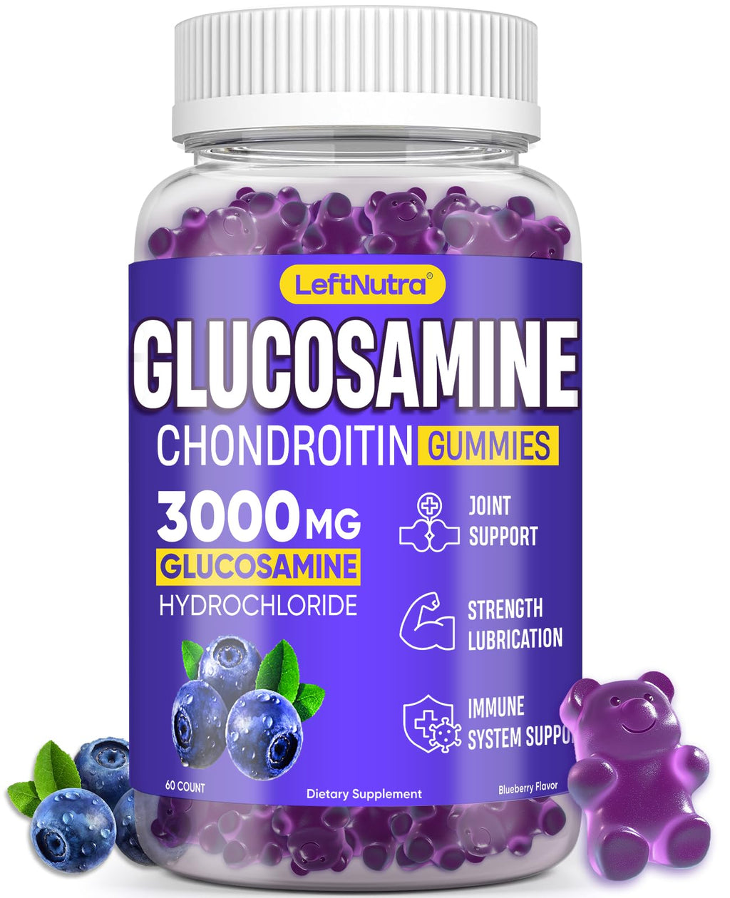 Glucosamine chondroitin gummies for joint health